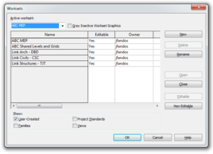 Renaming Workset1 in Revit Projects - Andekan